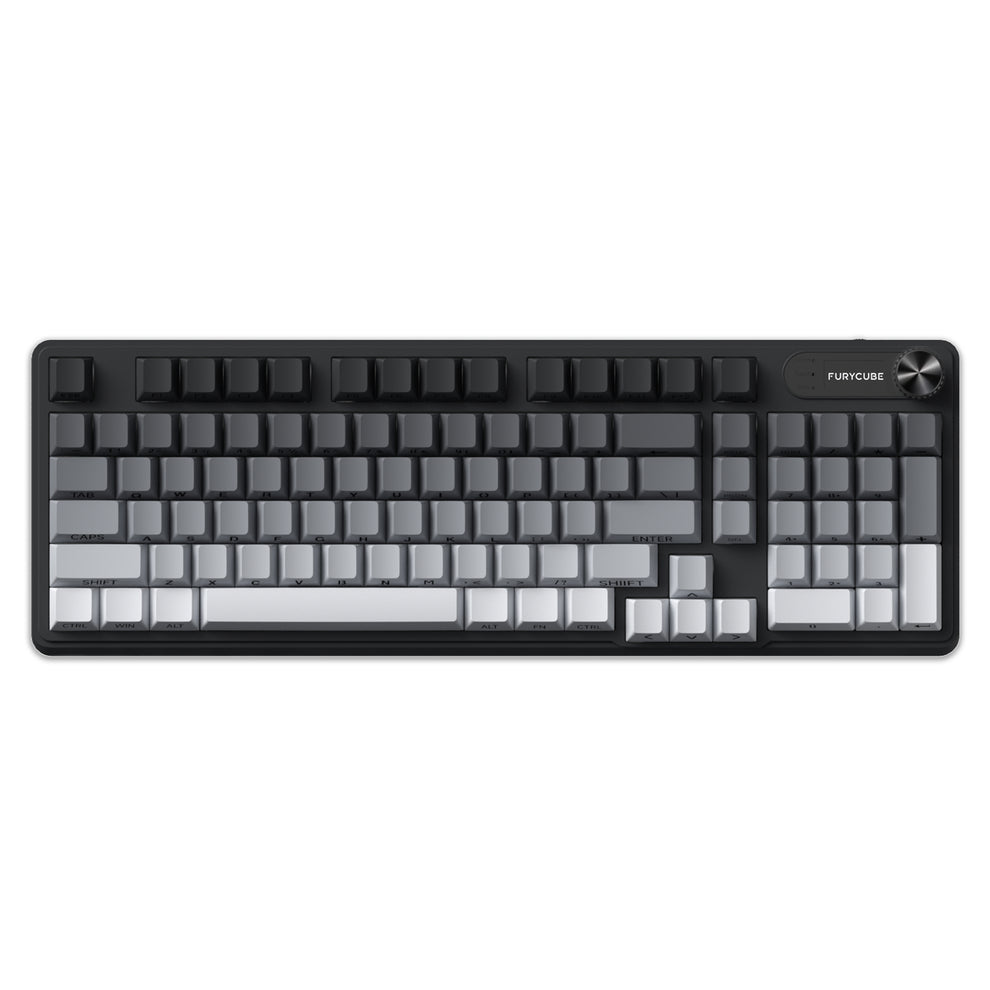 FURYCUBE IP98 Mechanical-feel Office/Gaming Keyboard