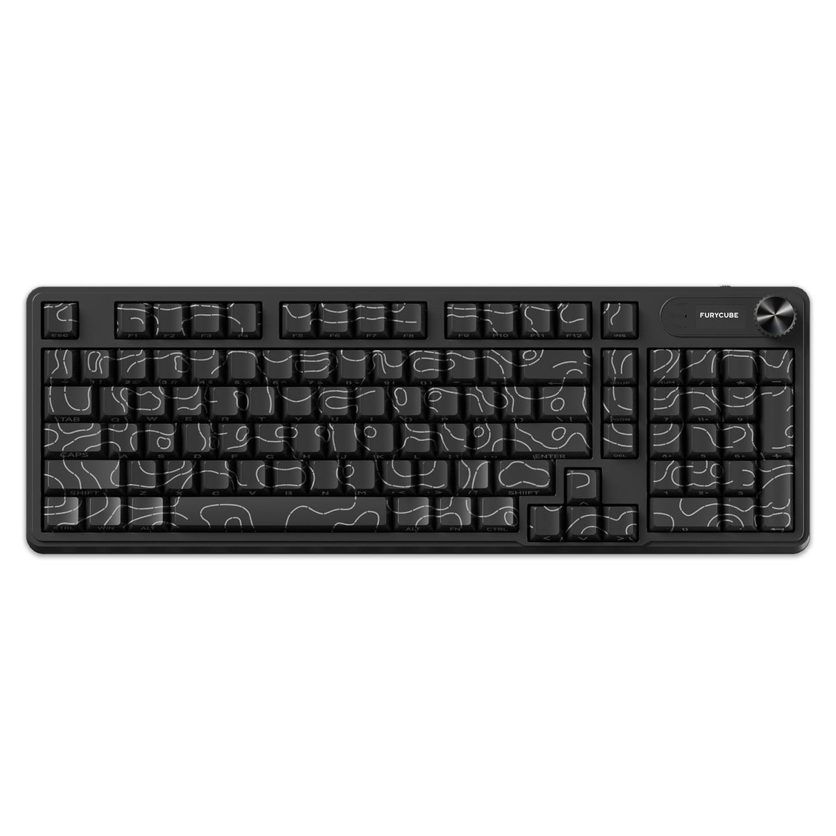 FURYCUBE IP98 Mechanical-feel Office/Gaming Keyboard